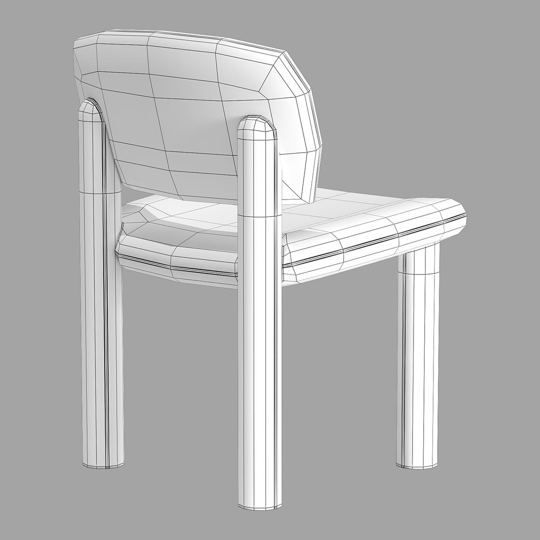 Driade Tottori Chair 3D Model - TurboSquid 2333685