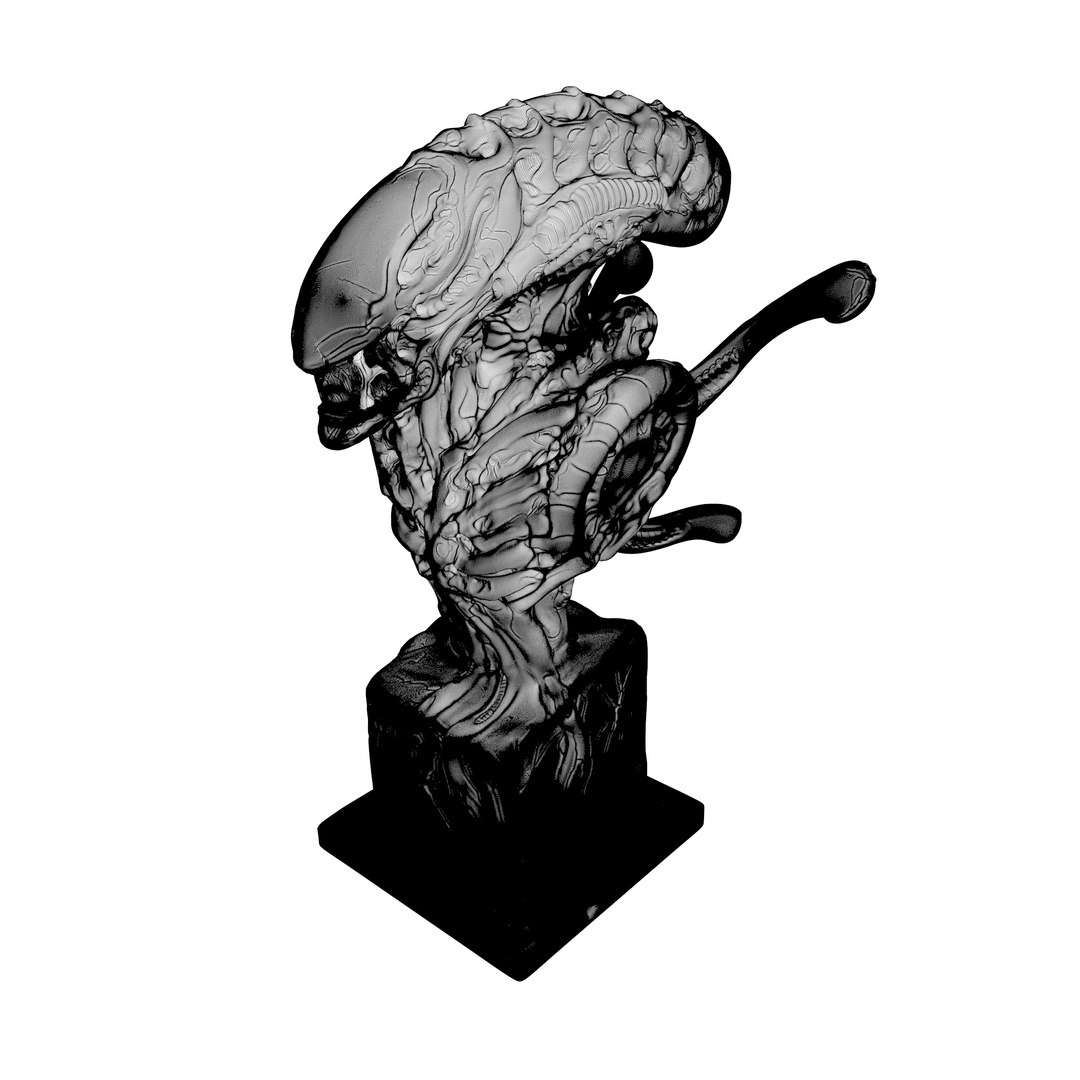 Xenomorph Bust 3D - TurboSquid 1701981