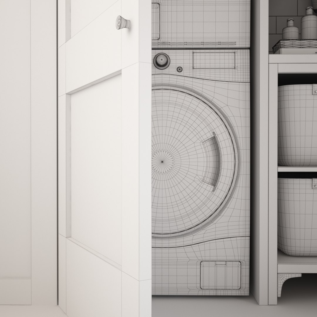 3D laundry - TurboSquid 1550287