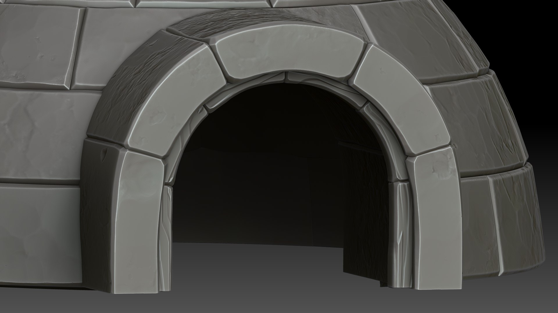 Stylized Igloo 3D Model - TurboSquid 2030864