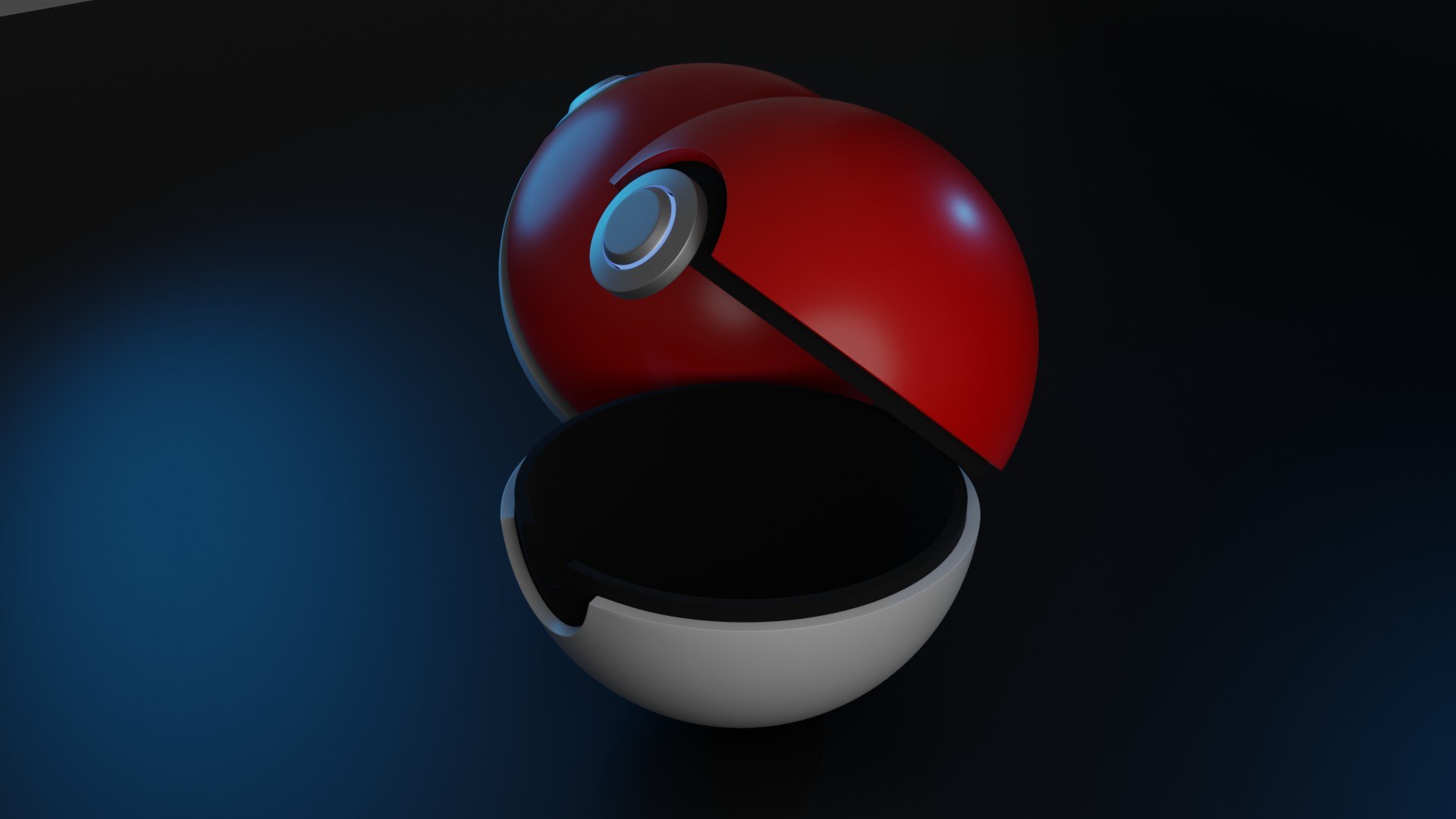 3D Model Pokeball - TurboSquid 2126032