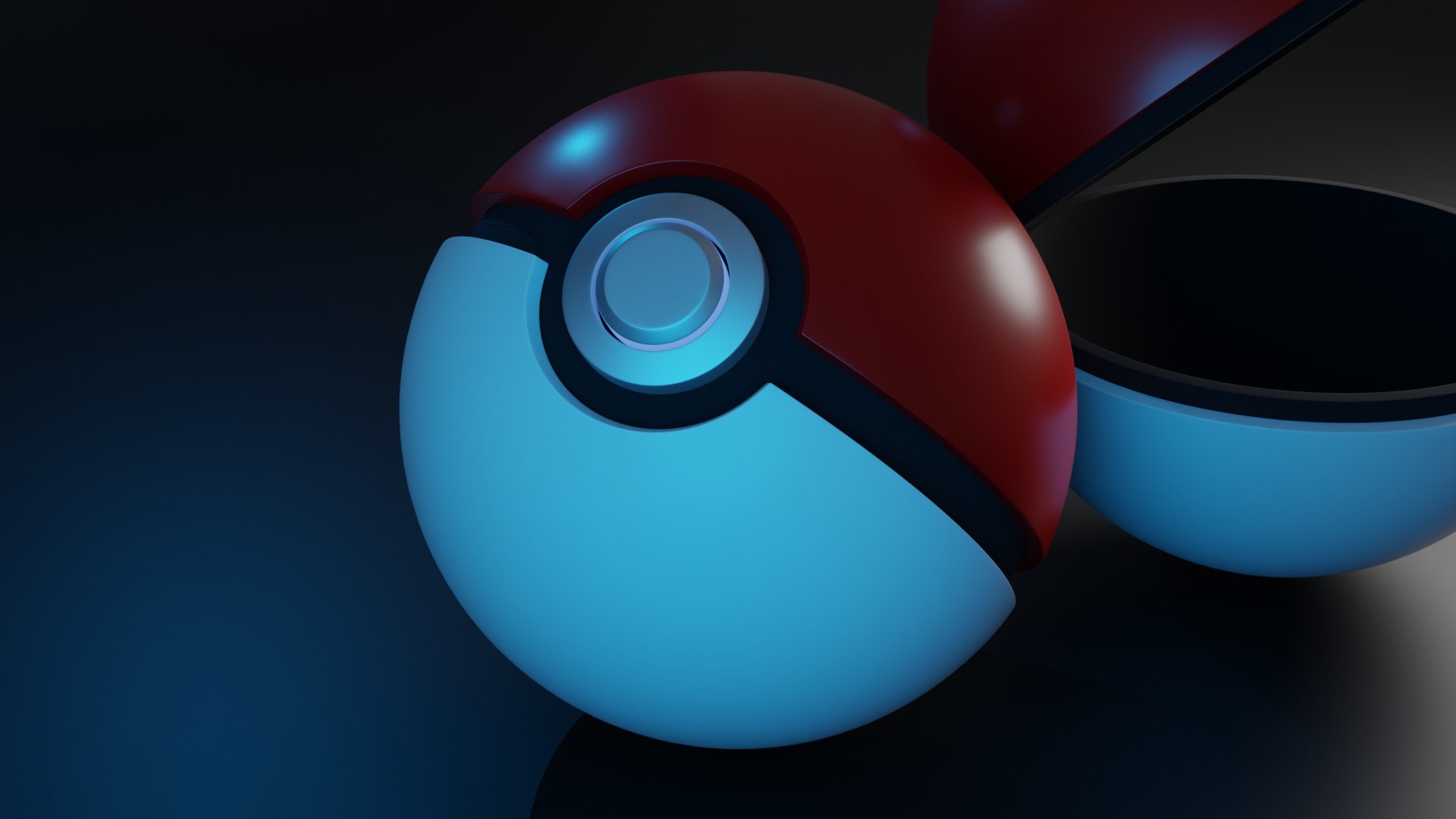 3D Model Pokeball - TurboSquid 2126032