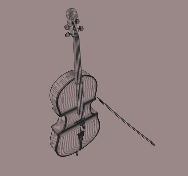 3D cello music instrument - TurboSquid 1608979