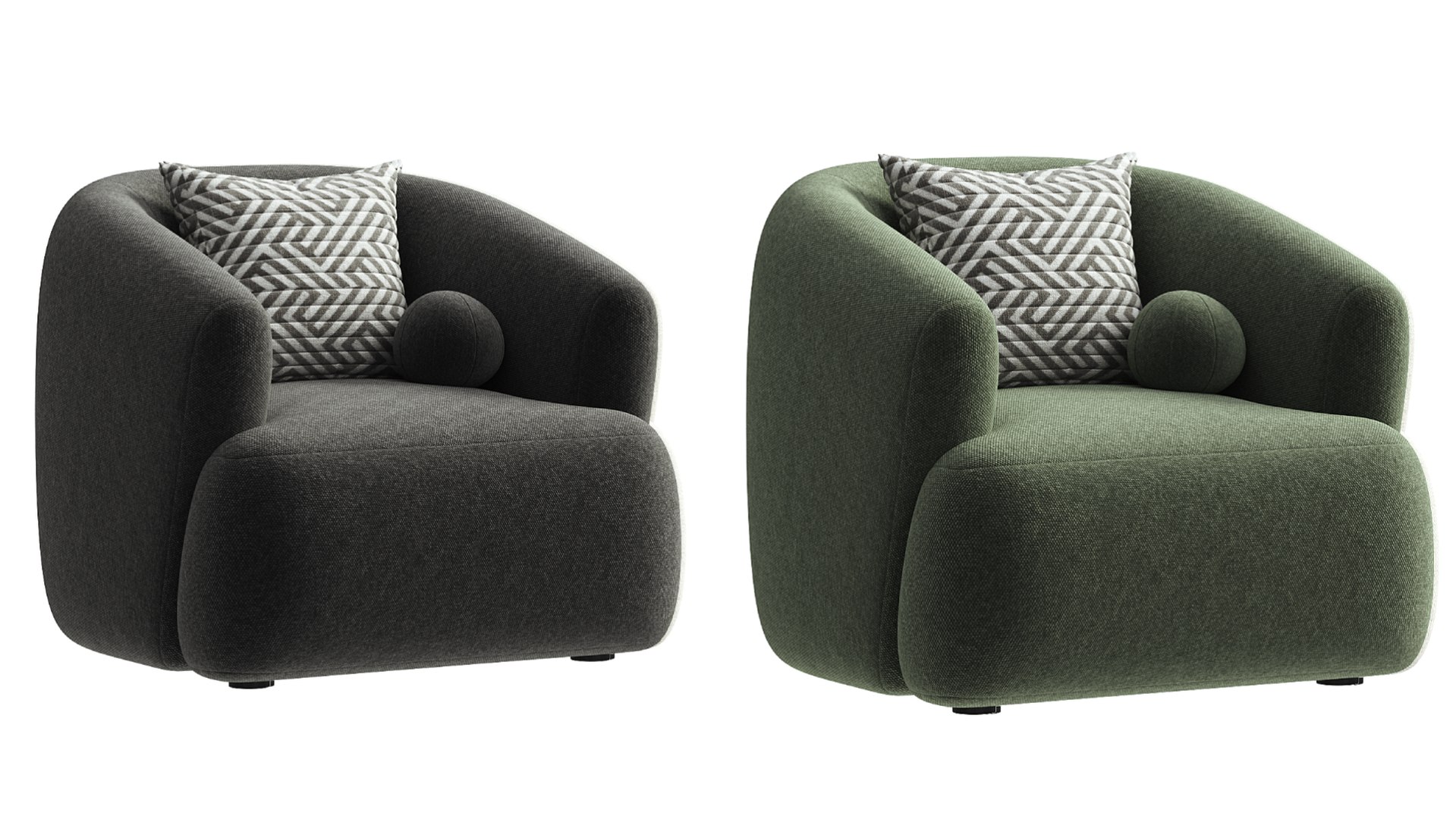 3D Boucle Sessel Sofia Model - TurboSquid 2196967