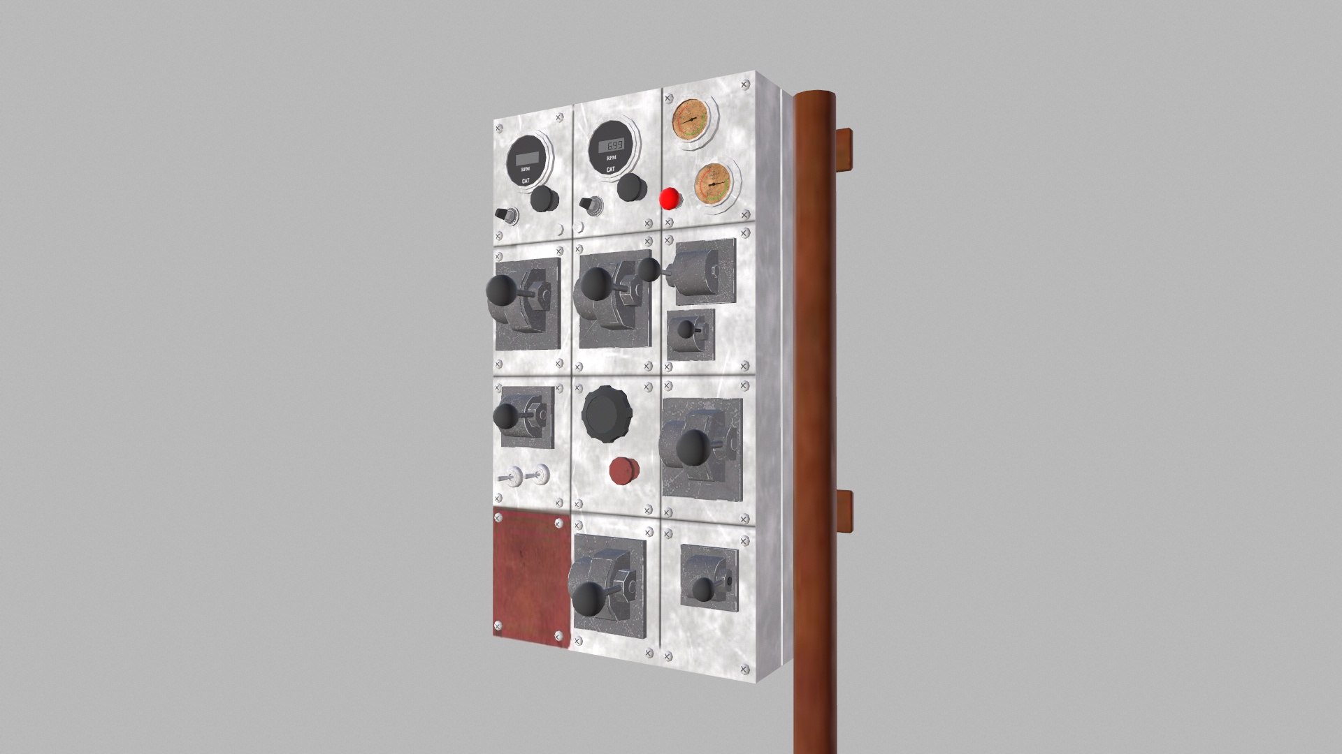 Panel MCB 3D Model - TurboSquid 2341702