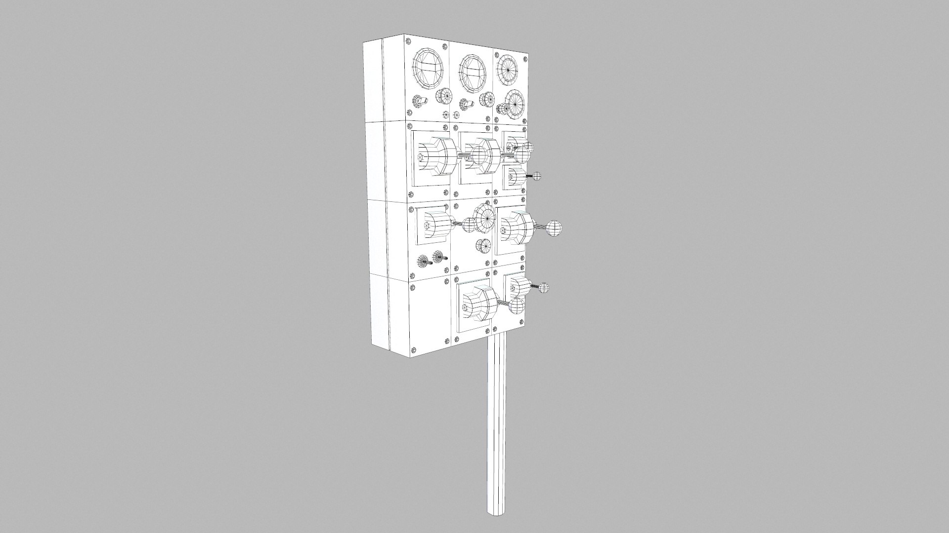 Panel MCB 3D Model - TurboSquid 2341702