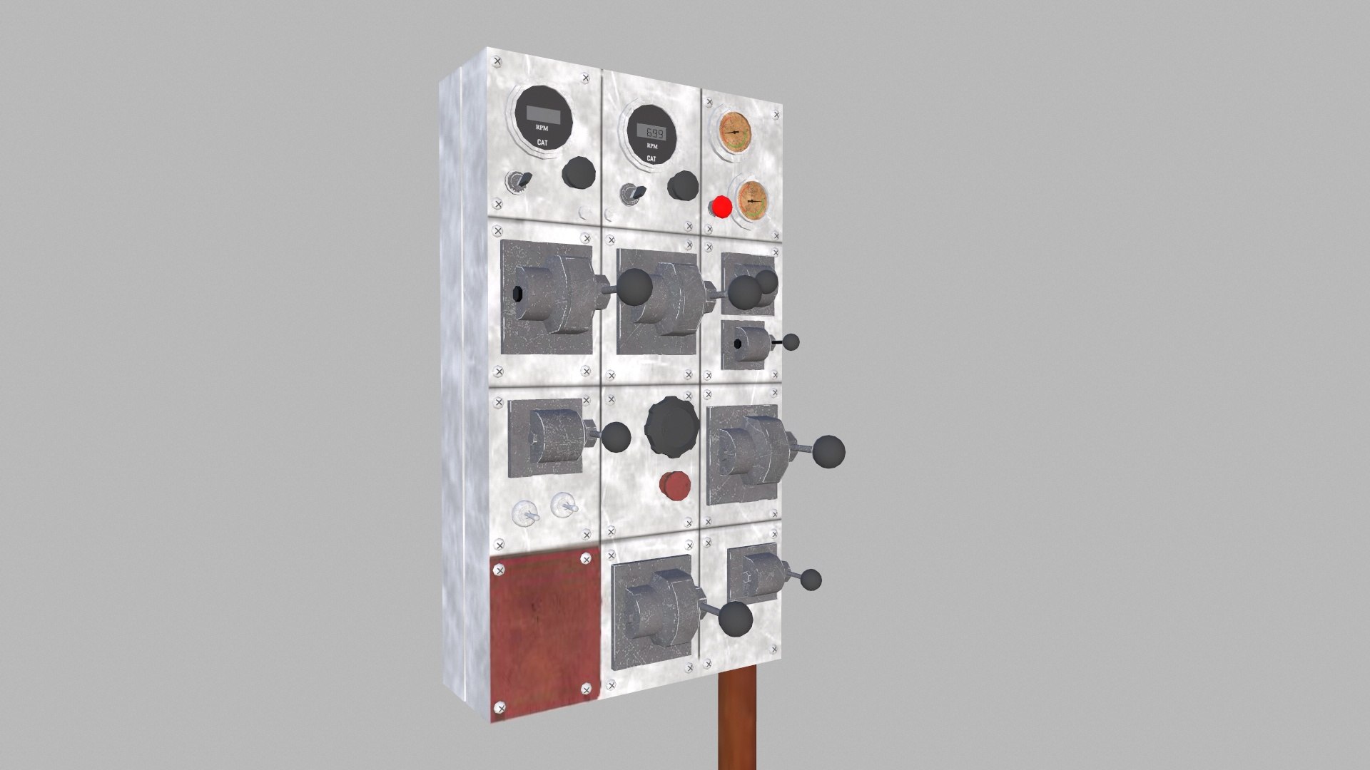 Panel MCB 3D Model - TurboSquid 2341702