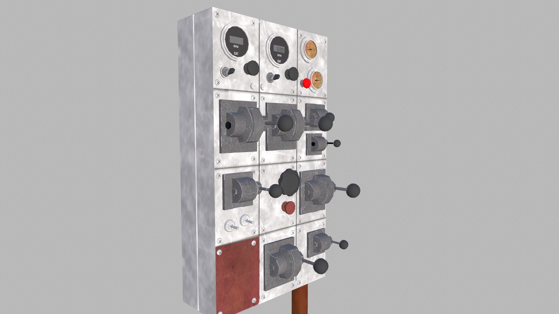 Panel MCB 3D Model - TurboSquid 2341702