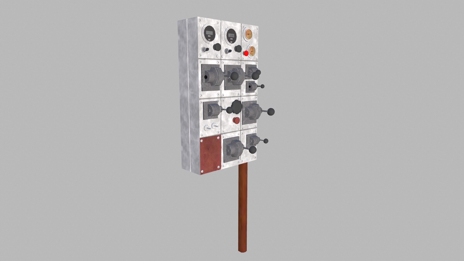 Panel MCB 3D Model - TurboSquid 2341702