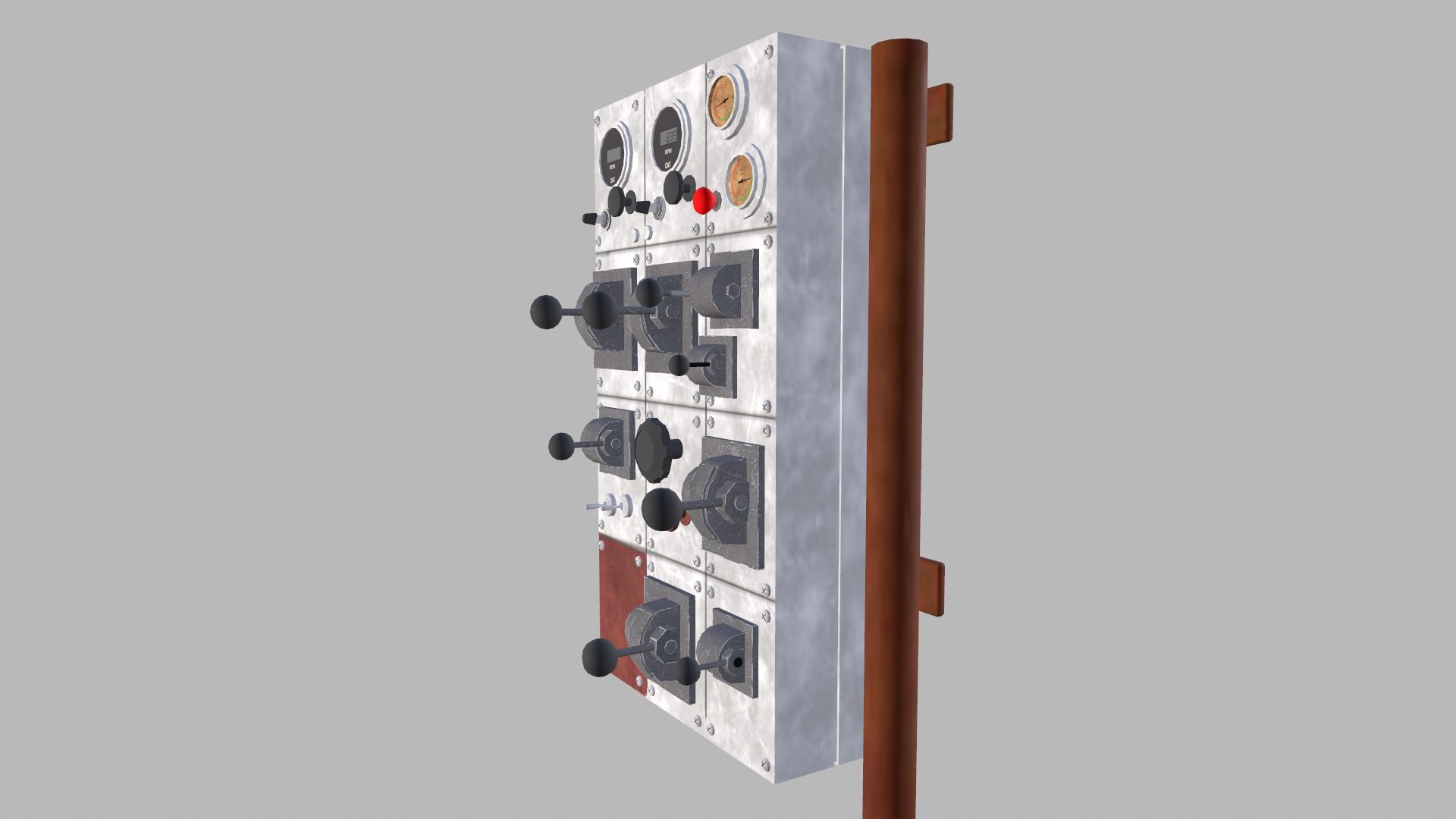 Panel MCB 3D Model - TurboSquid 2341702