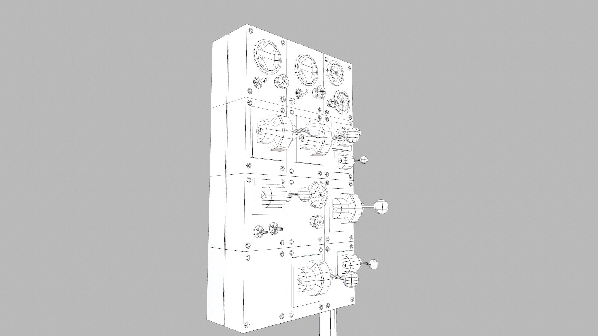 Panel MCB 3D Model - TurboSquid 2341702