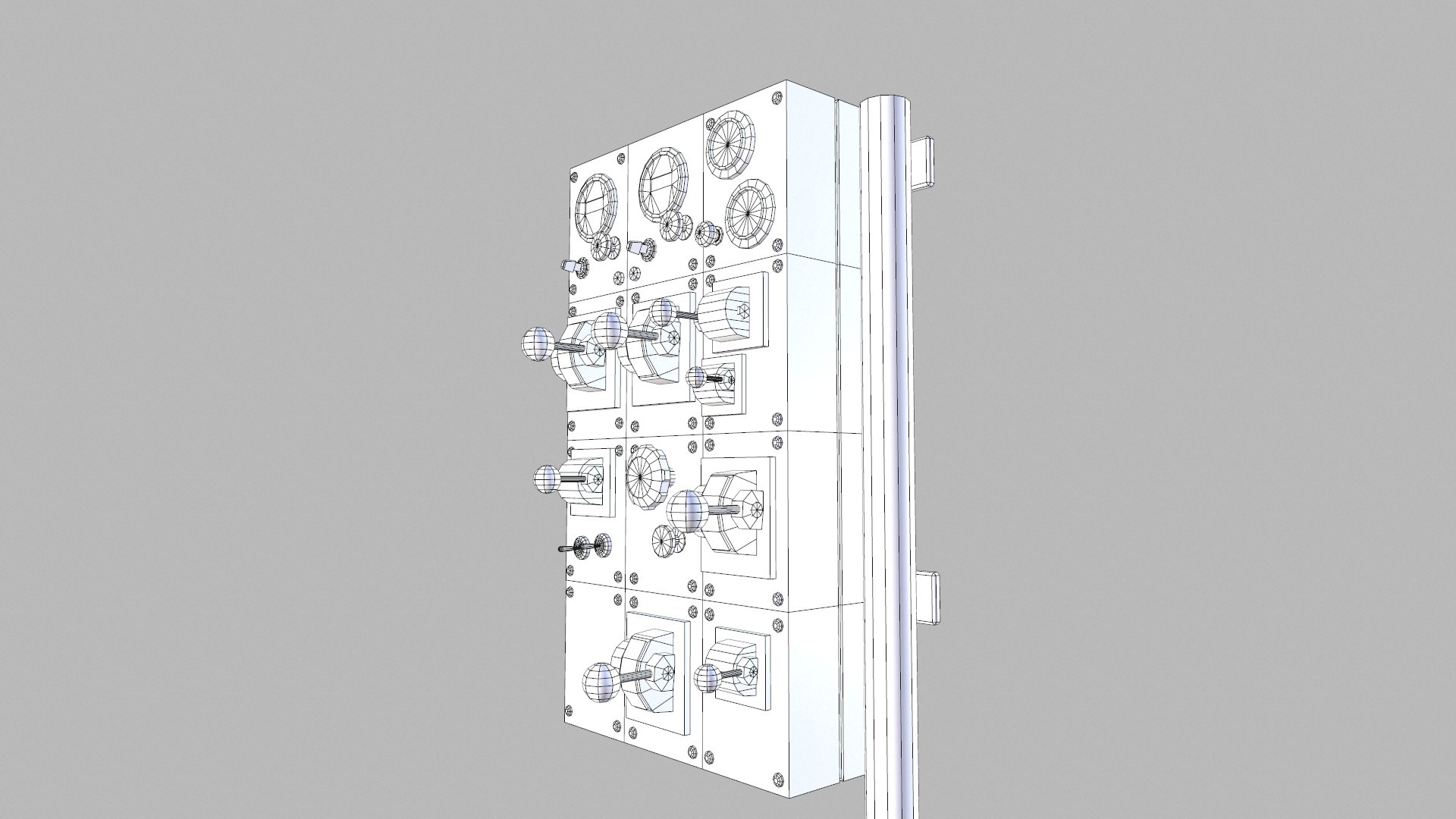 Panel MCB 3D Model - TurboSquid 2341702