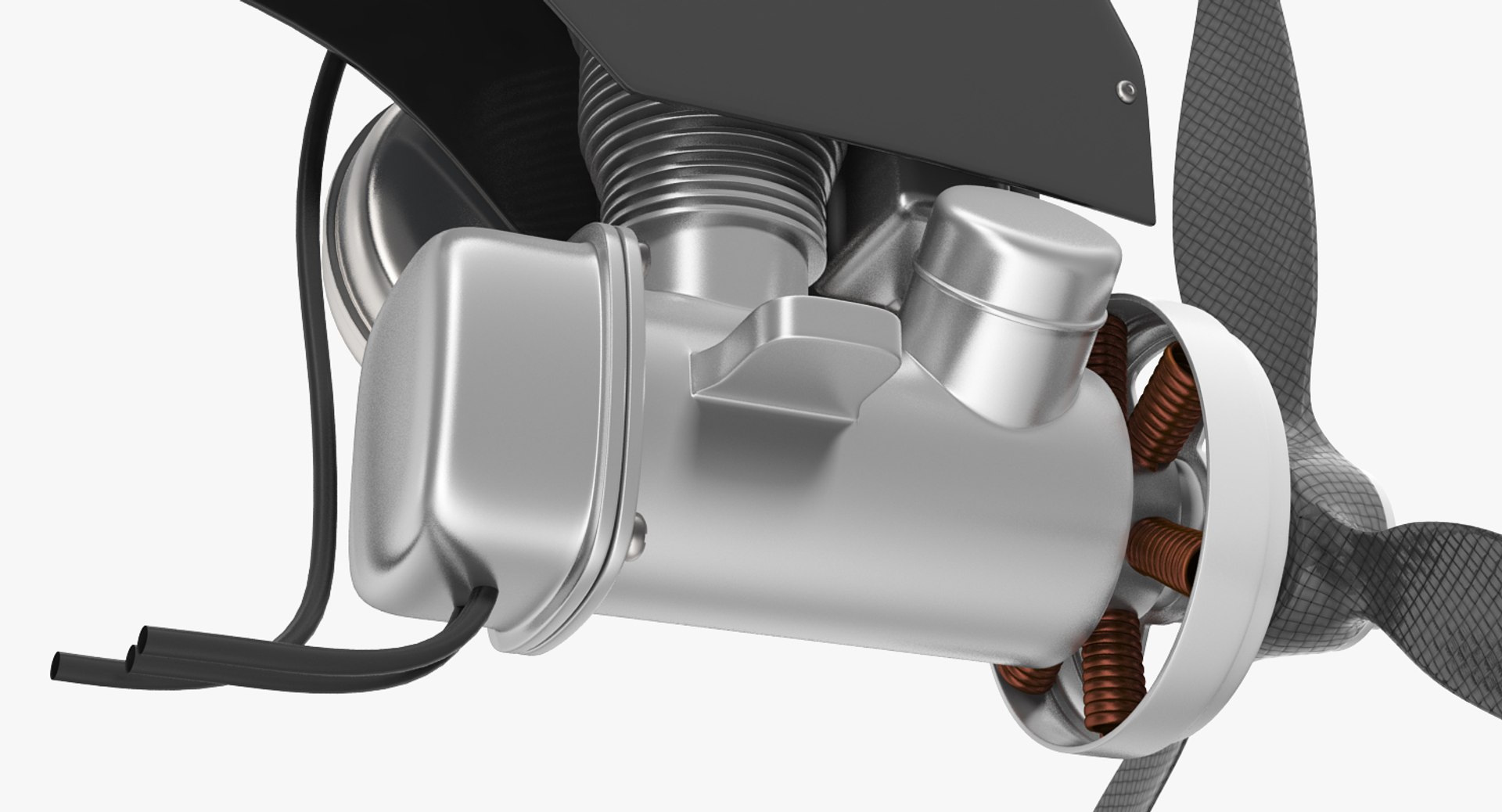 Piston Engine Propeller 3D Model - TurboSquid 1335469