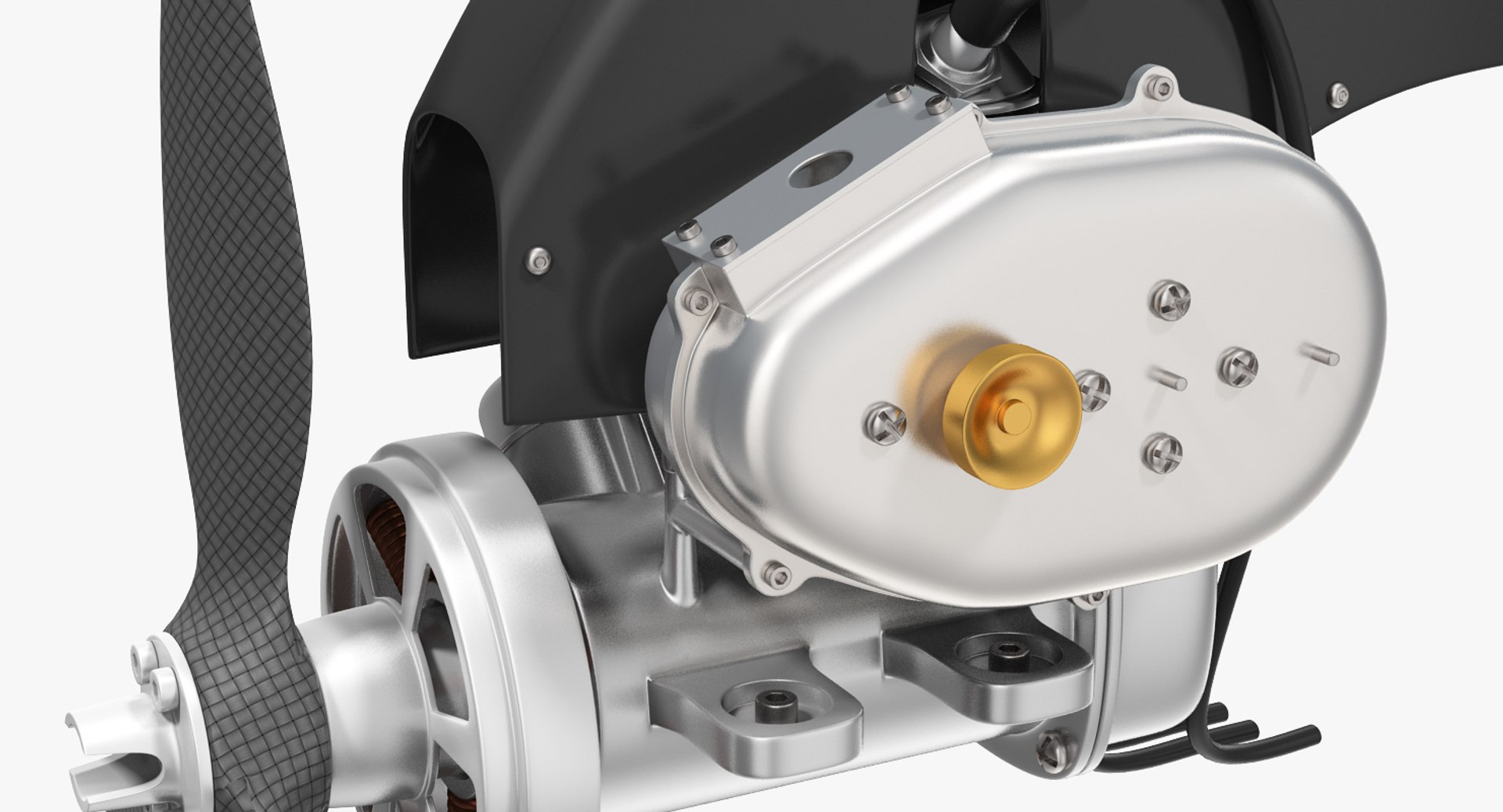 Piston Engine Propeller 3D Model - TurboSquid 1335469