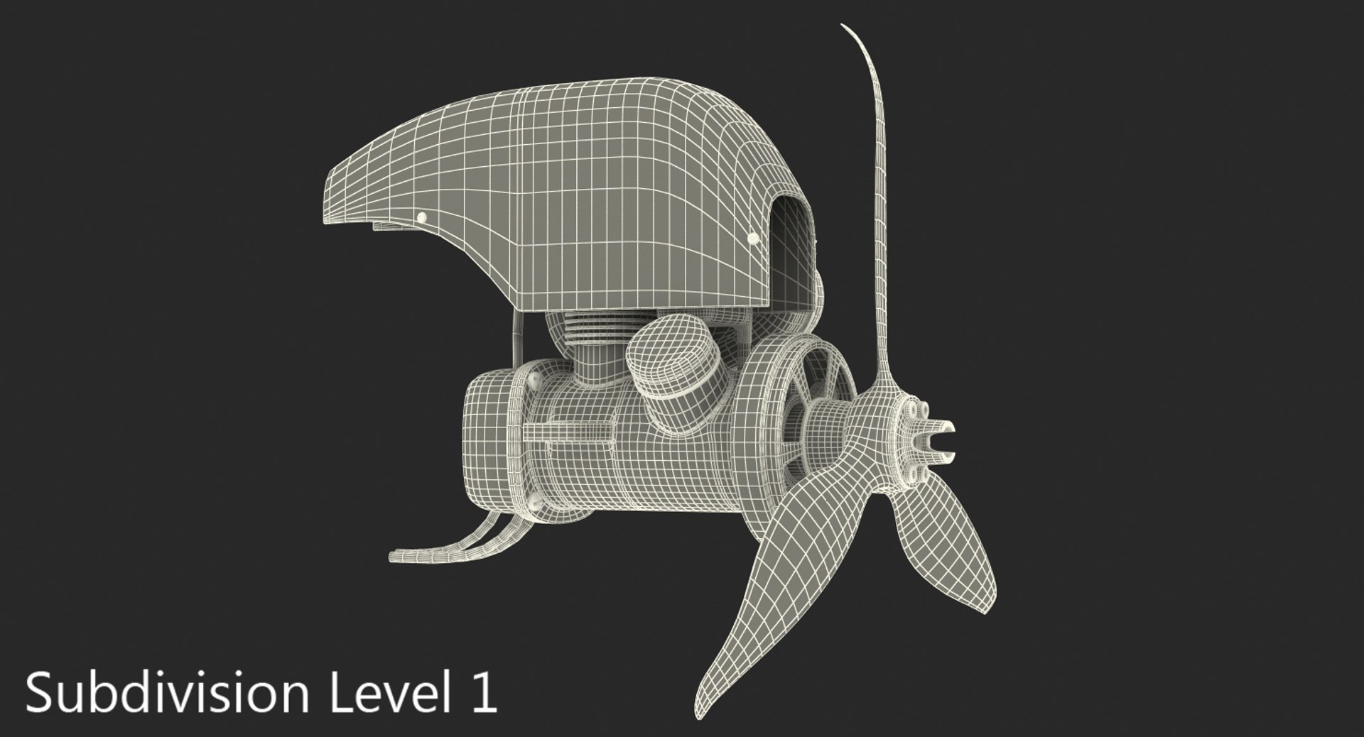 Piston Engine Propeller 3D Model - TurboSquid 1335469