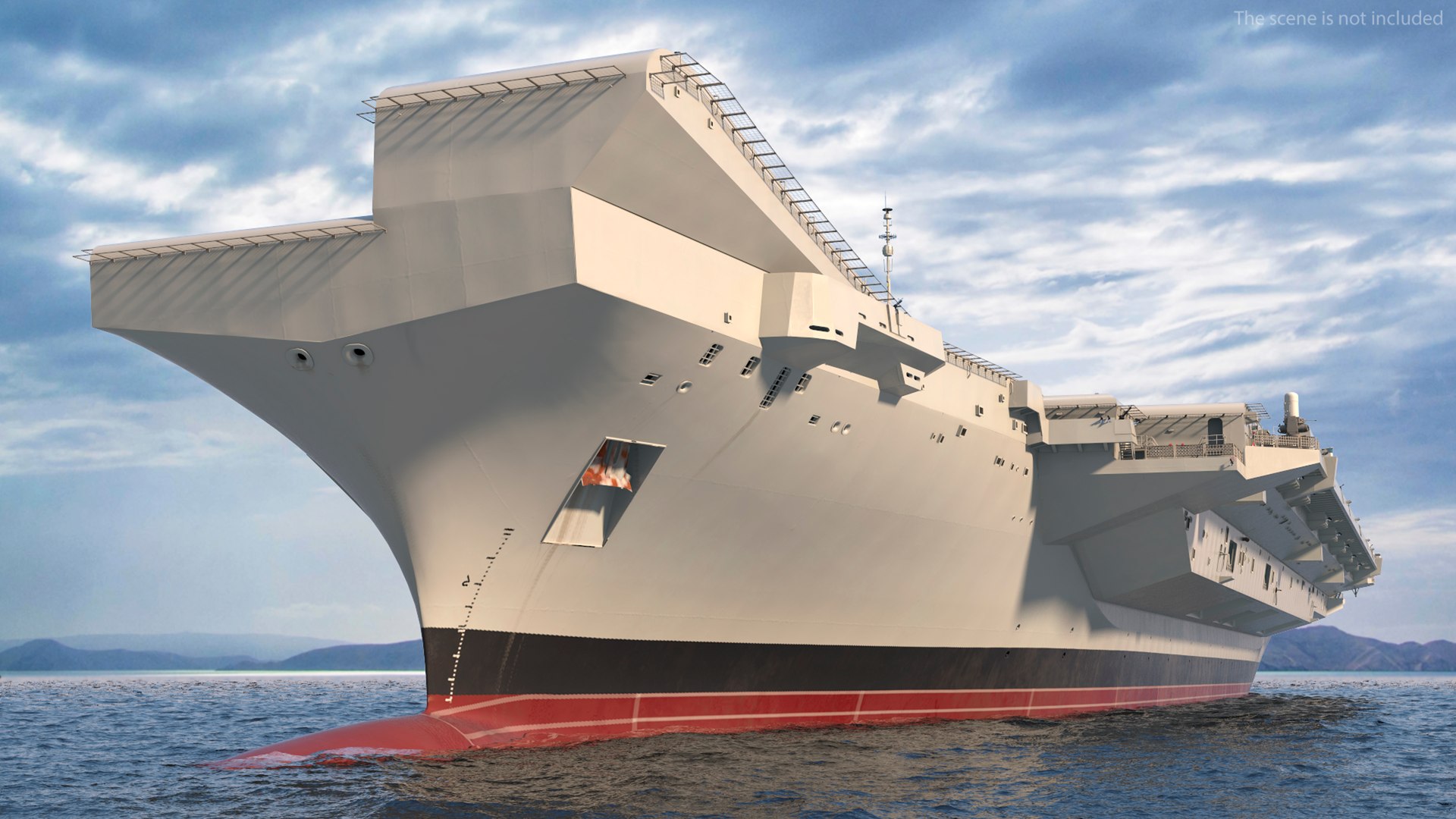 3D HMS Queen Elizabeth model - TurboSquid 2026371