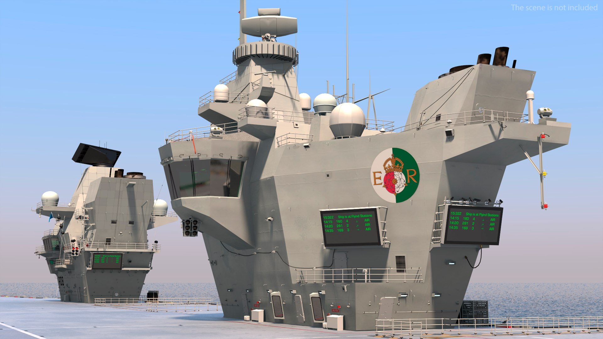 3D HMS Queen Elizabeth Model - TurboSquid 2026371