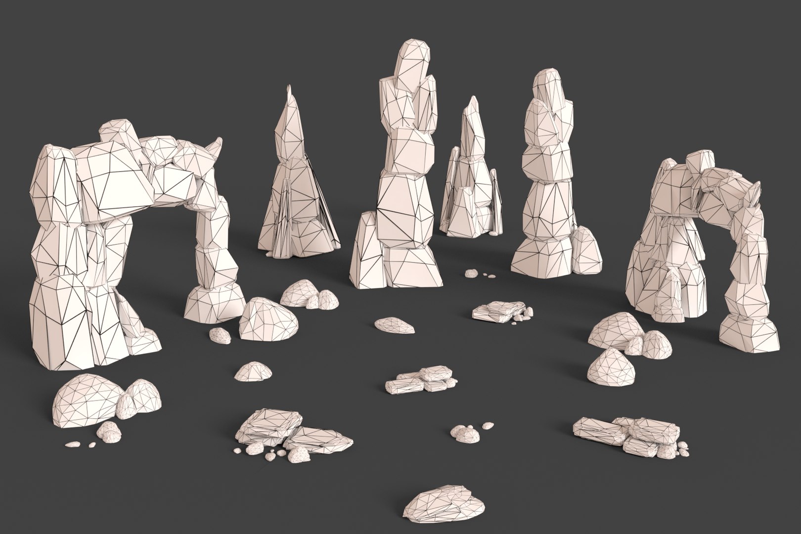 3D Simple Rock Model - TurboSquid 1504213