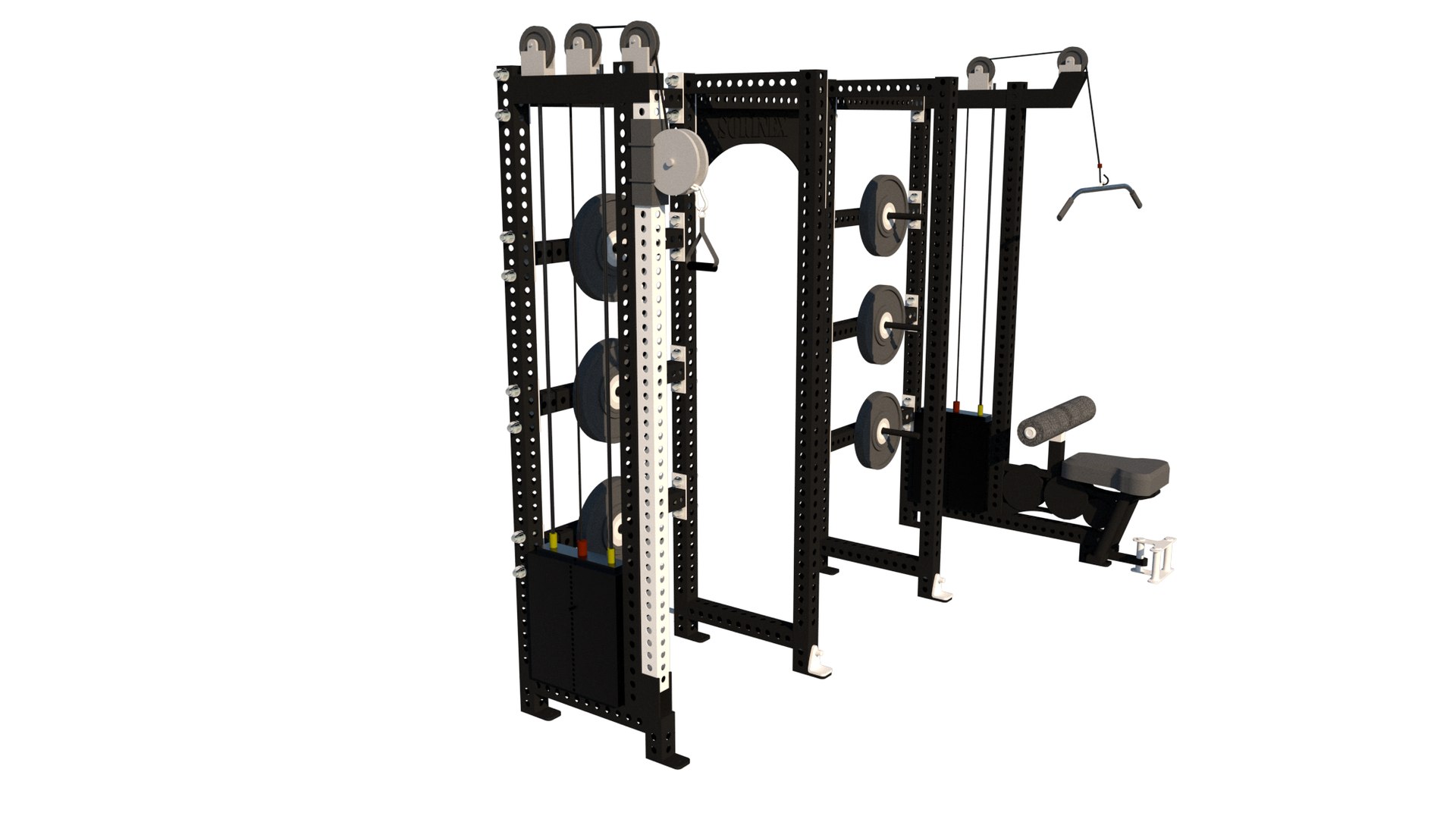 3D Gym Equipment Collection - TurboSquid 2340677