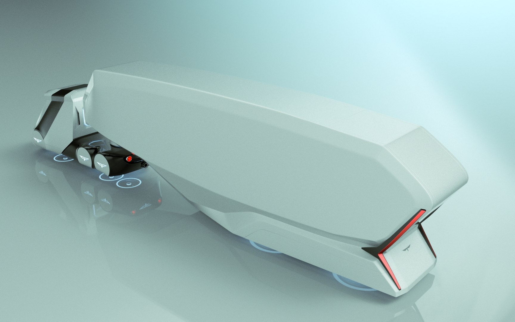 3D T Hover Truck 72 model - TurboSquid 2168495