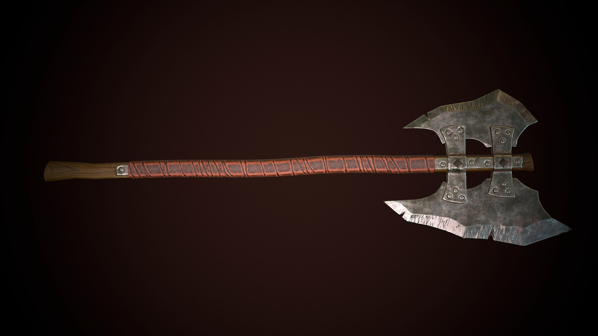 3D Orcish Axe - TurboSquid 1321883