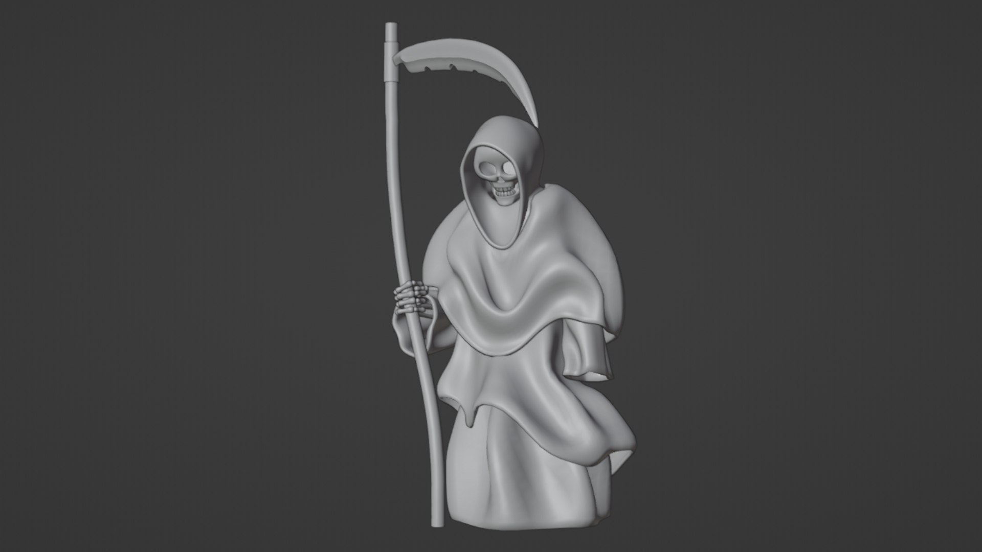 3D Grim Reaper Chibi - TurboSquid 2138679