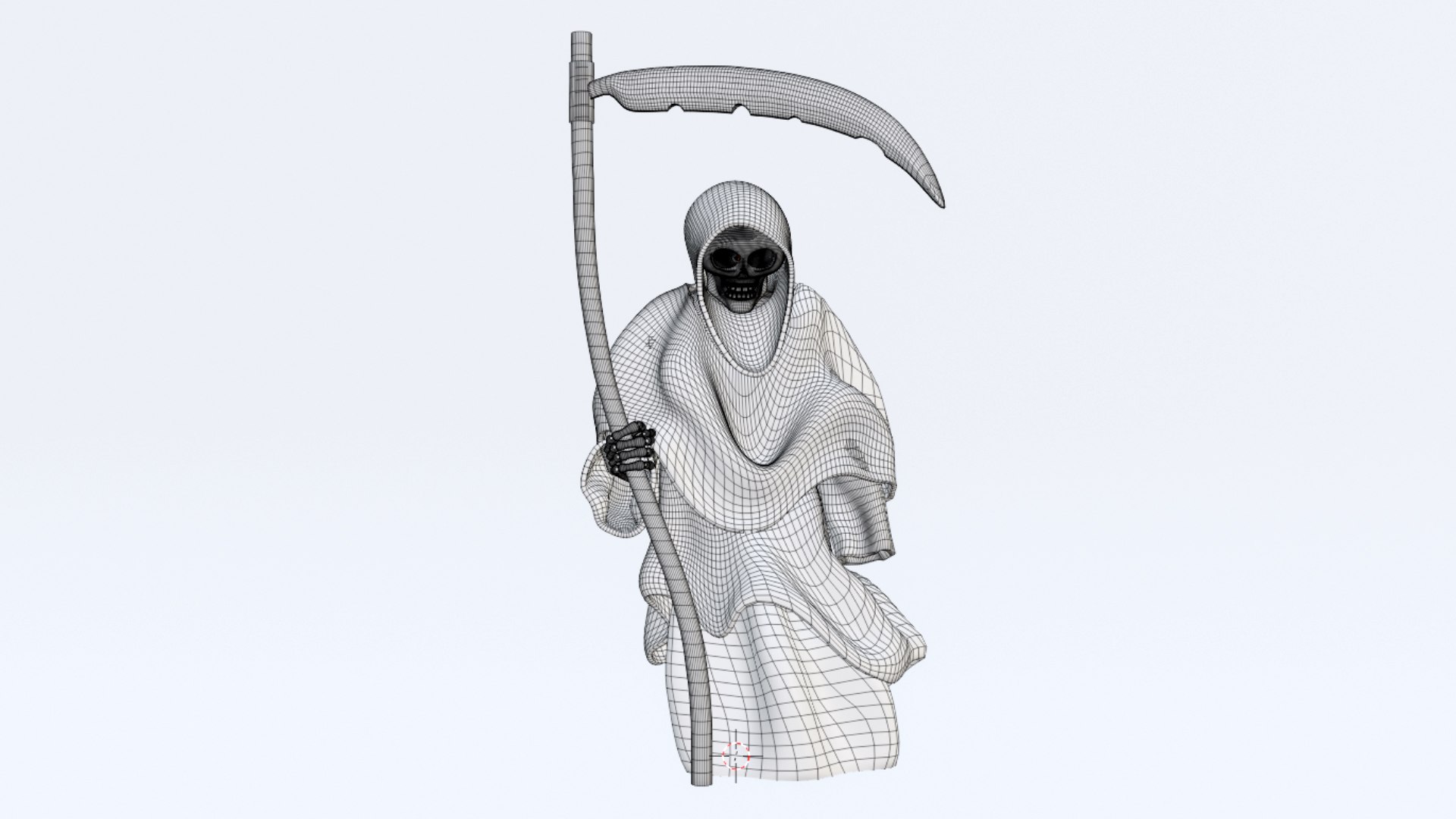 3D Grim Reaper Chibi - TurboSquid 2138679