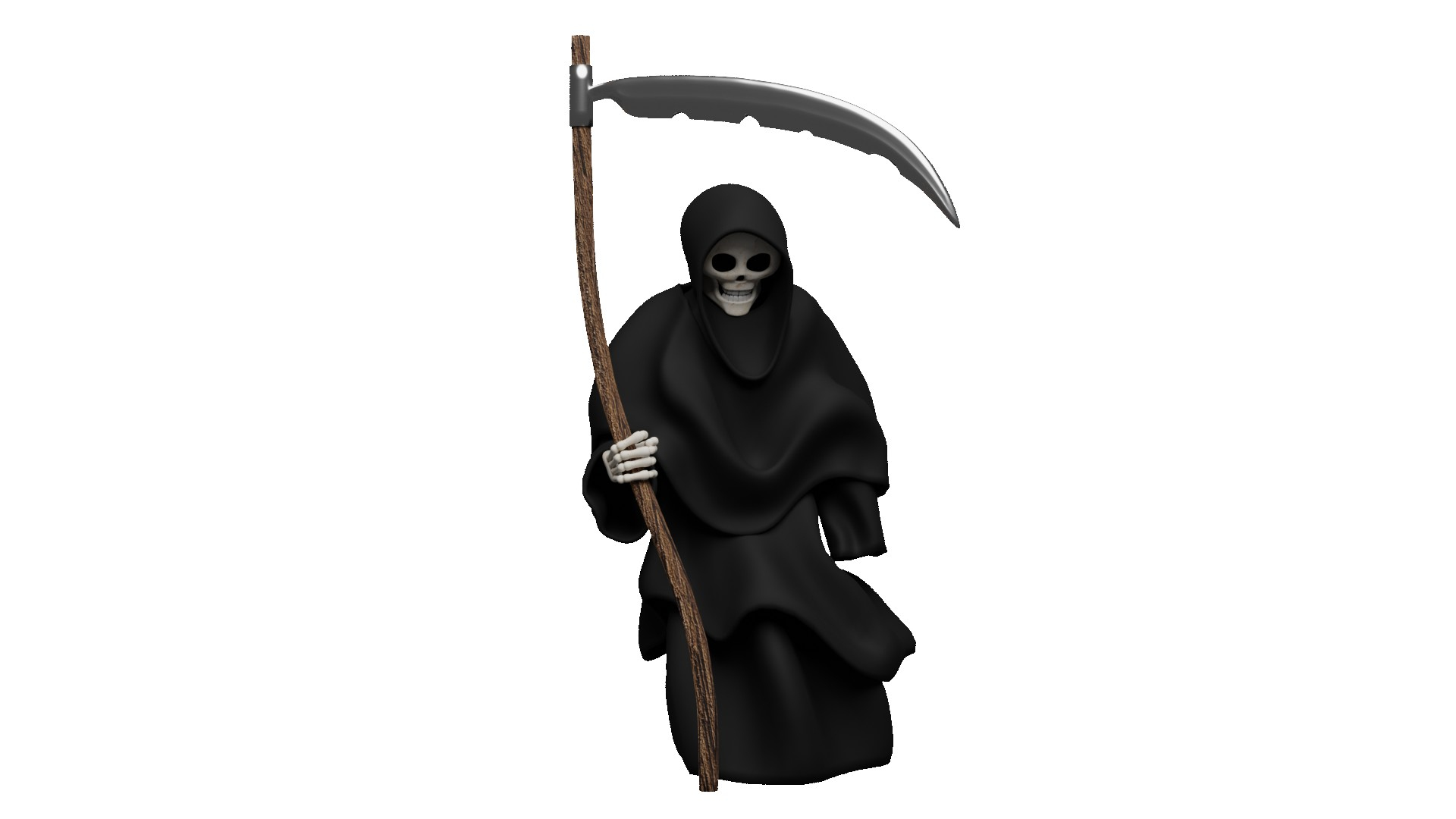 3D Grim Reaper Chibi - TurboSquid 2138679