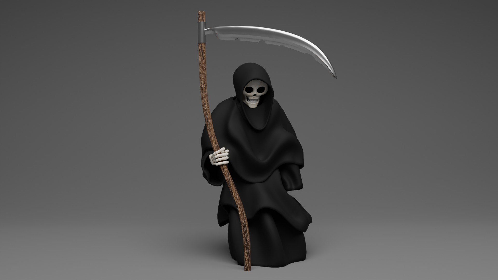 3D Grim Reaper Chibi - TurboSquid 2138679