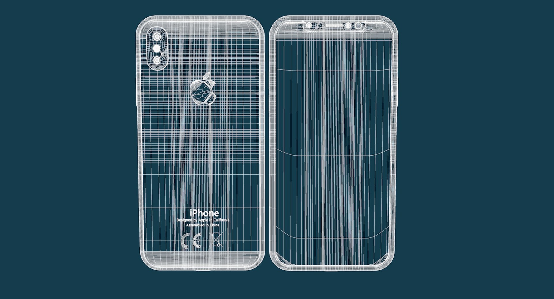 Iphone X 3D Model - TurboSquid 1466595