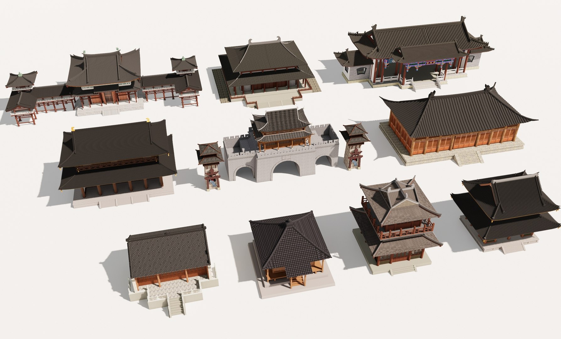 Chinese Ancient Architecture Traditional Chinese Ancient Buildings ...