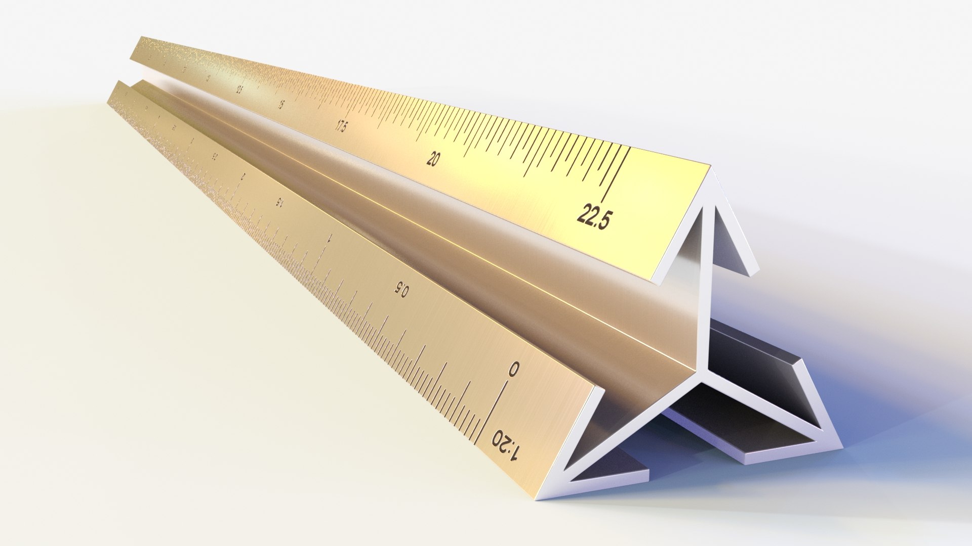 3D Scale Ruler Model - TurboSquid 1780023
