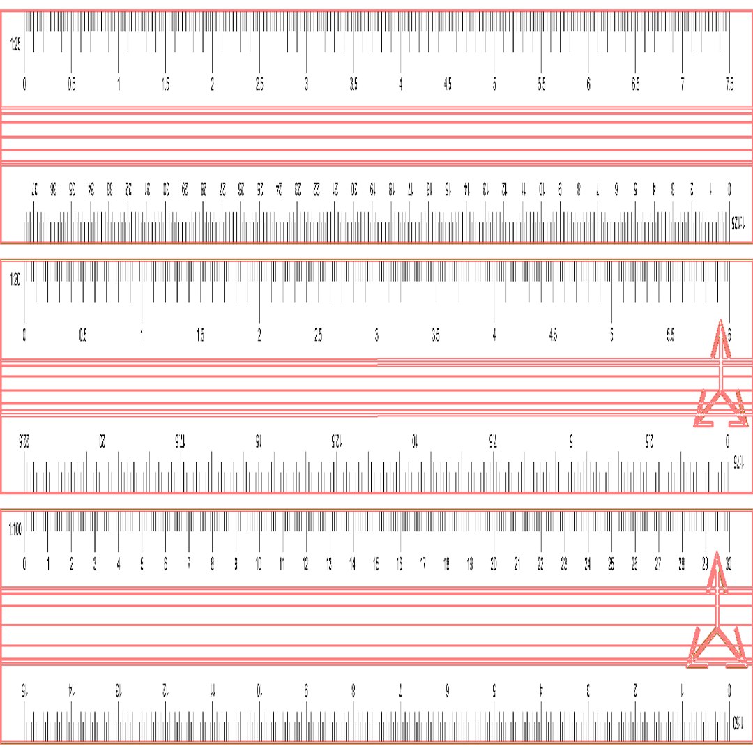 3D Scale Ruler Model - TurboSquid 1780023