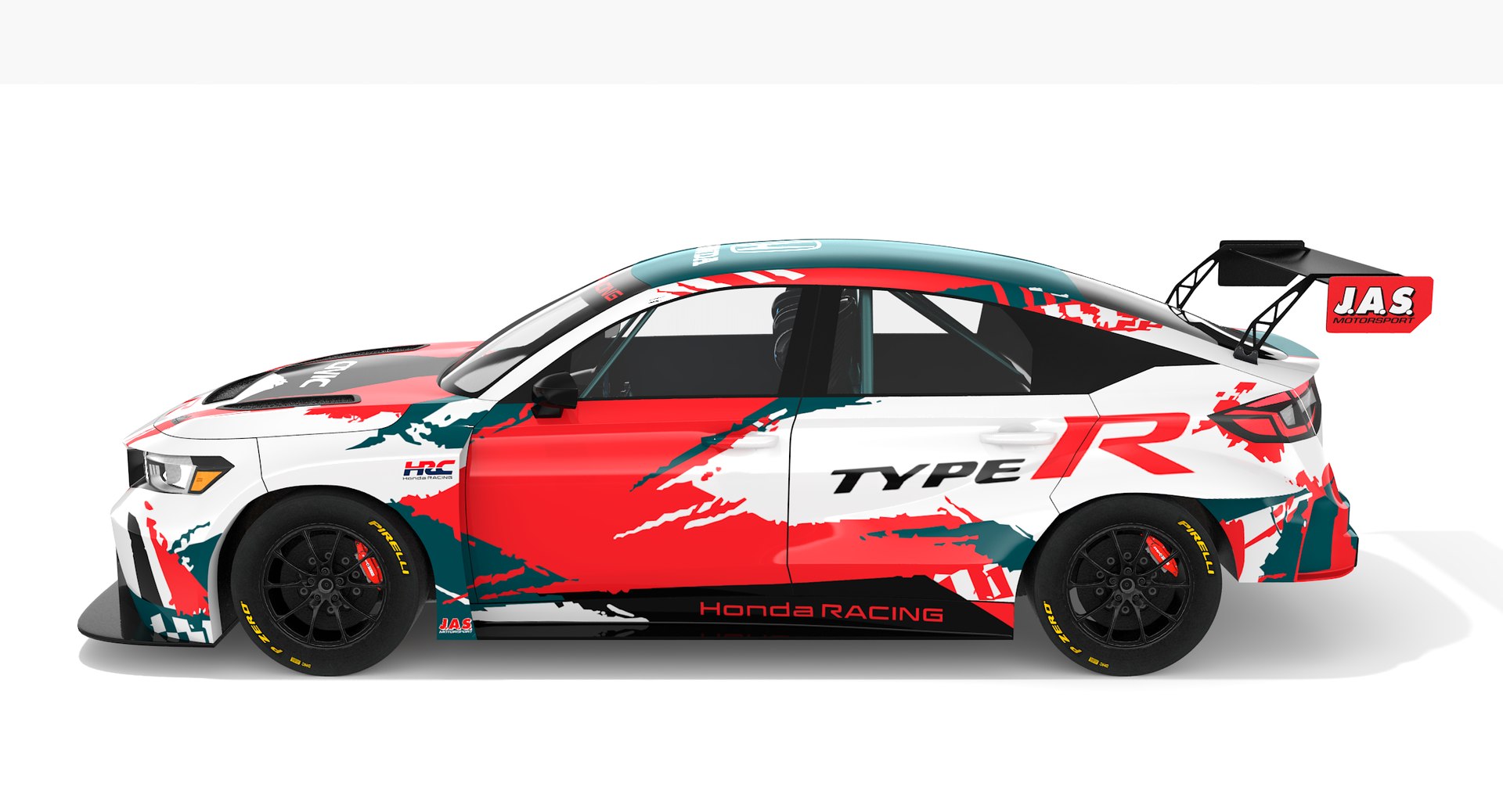 3D Honda Civic Type R TCR model - TurboSquid 2022258