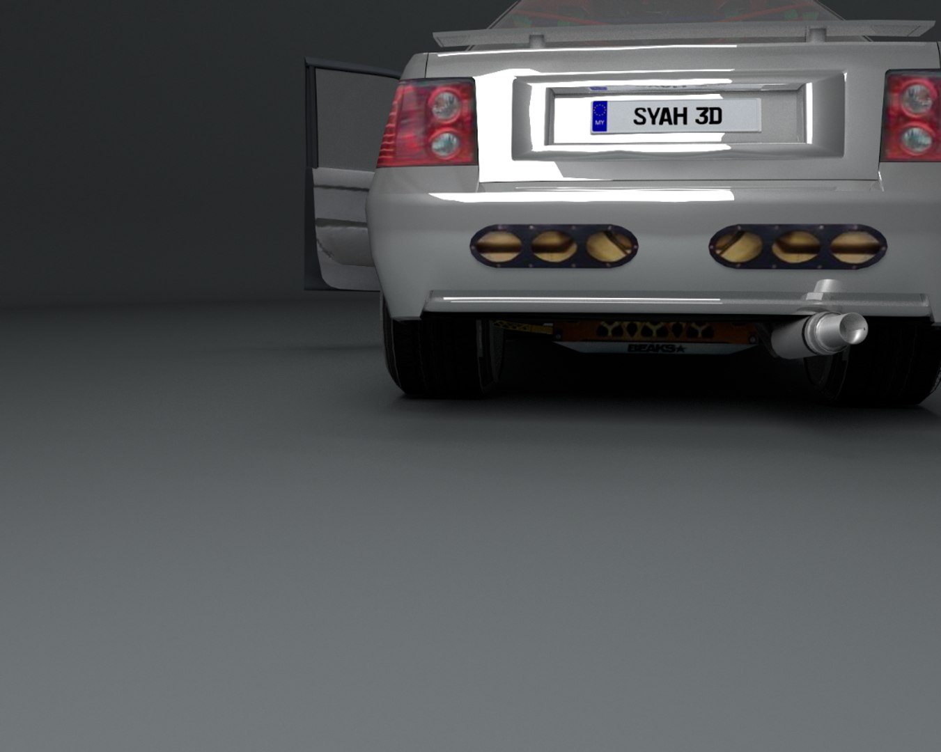 Proton Saga Lmst 3d Model