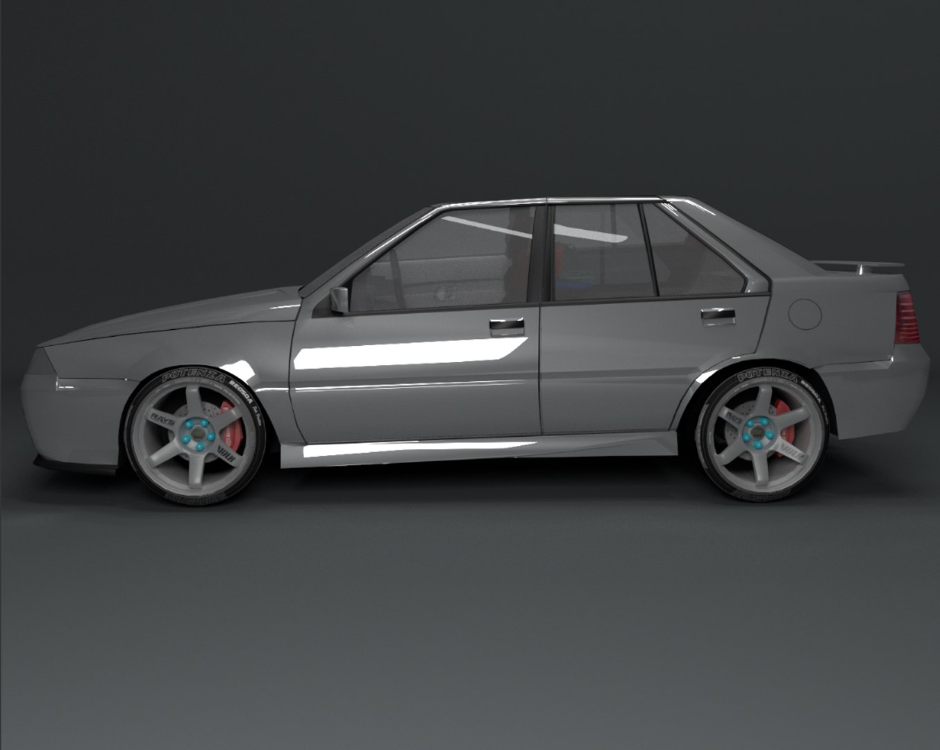 Proton Saga Lmst 3d Model