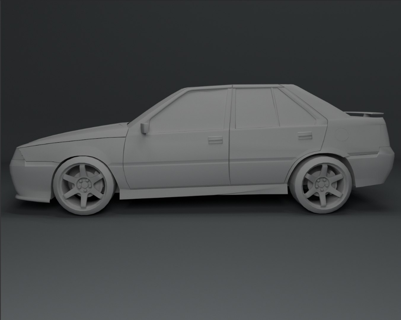 Proton Saga Lmst 3d Model