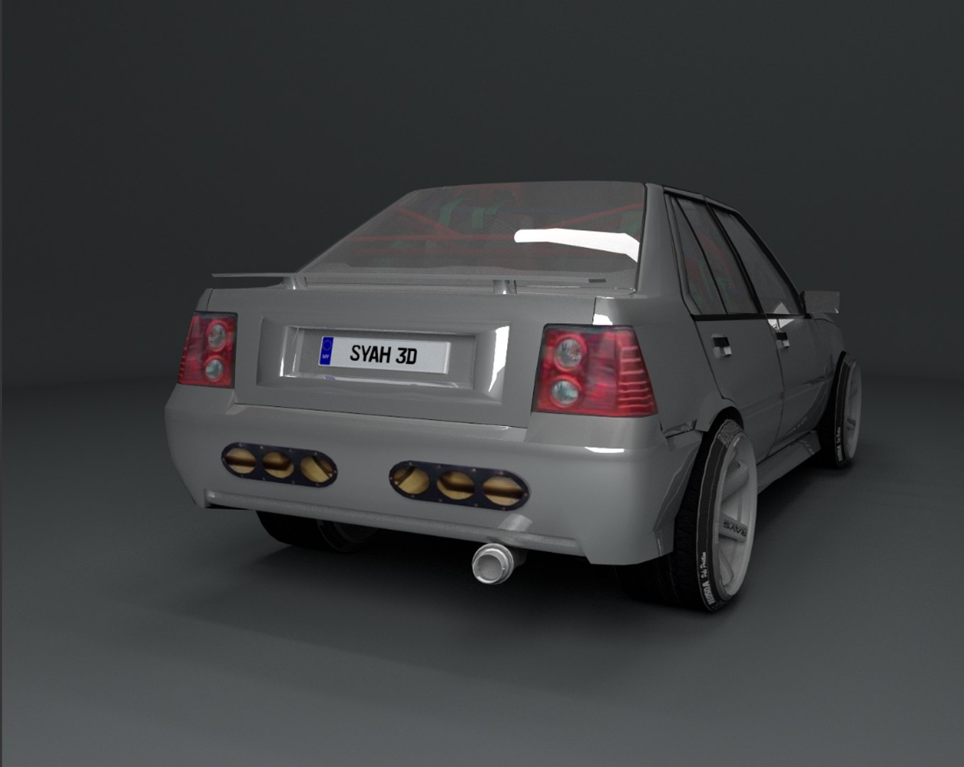 Proton Saga Lmst 3d Model