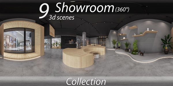 Showroom 3D Models for Download | TurboSquid