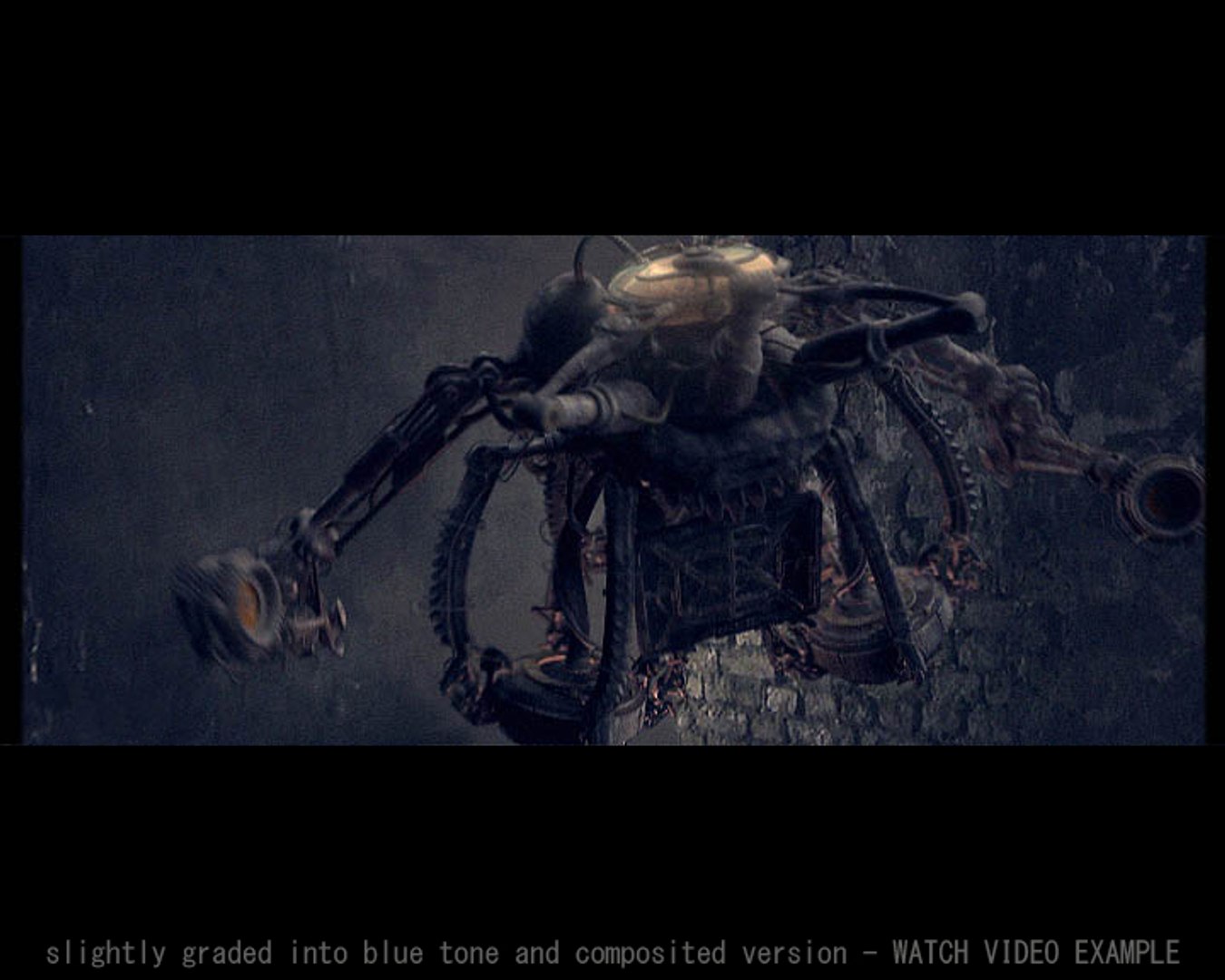 Dystopian Robot Drone 3d Ma