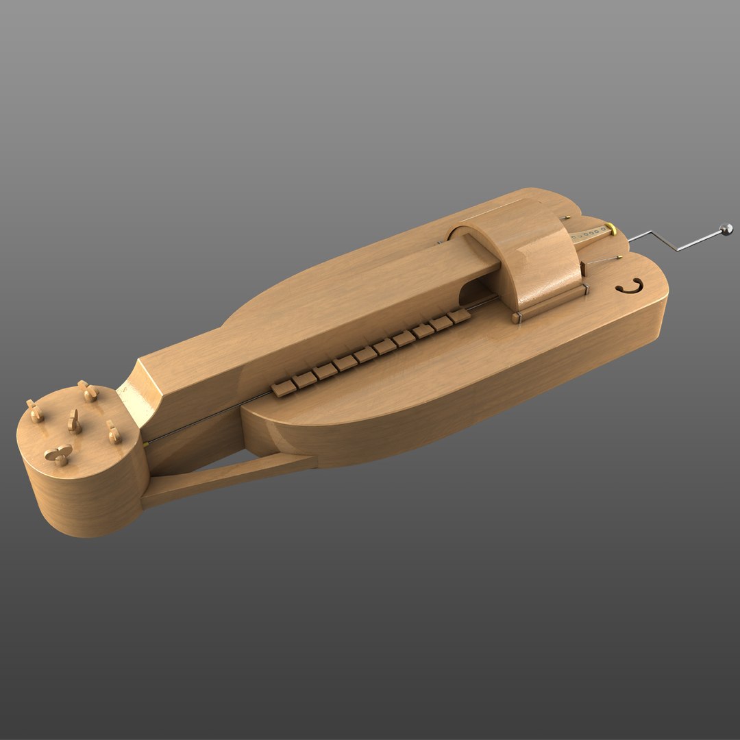 Wheel lyre middle ages 3D model - TurboSquid 1432295