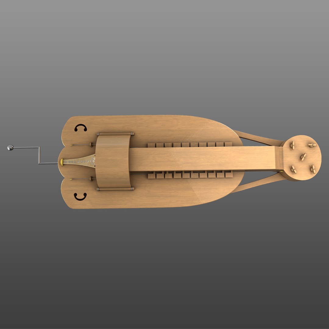 Wheel lyre middle ages 3D model - TurboSquid 1432295