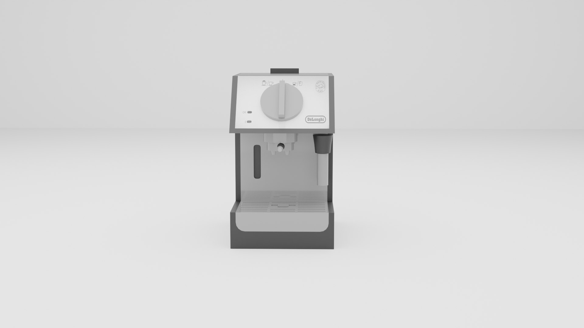 3D Model Highly Detailed Espresso Machine 3D Model - Realistic And ...