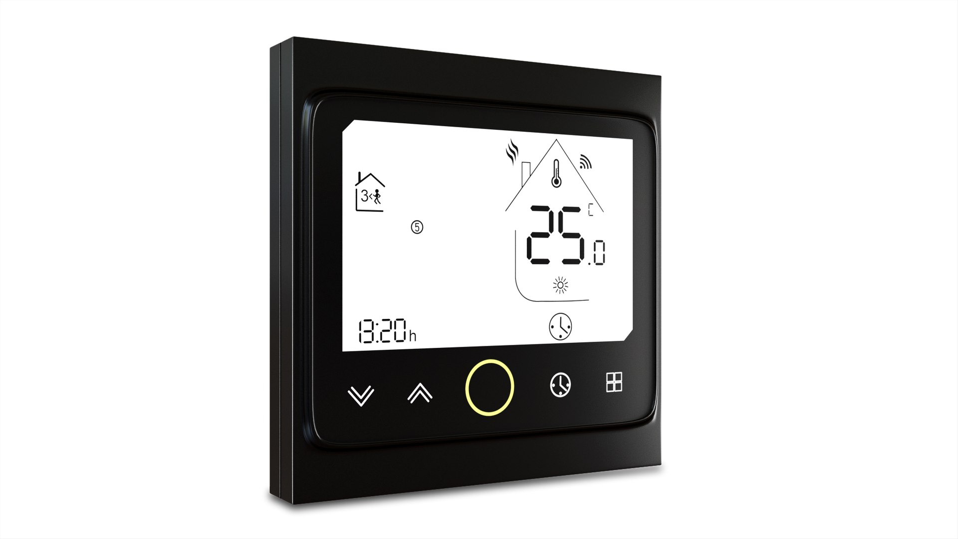 Home Automation System Screen 3D Model - TurboSquid 1865863