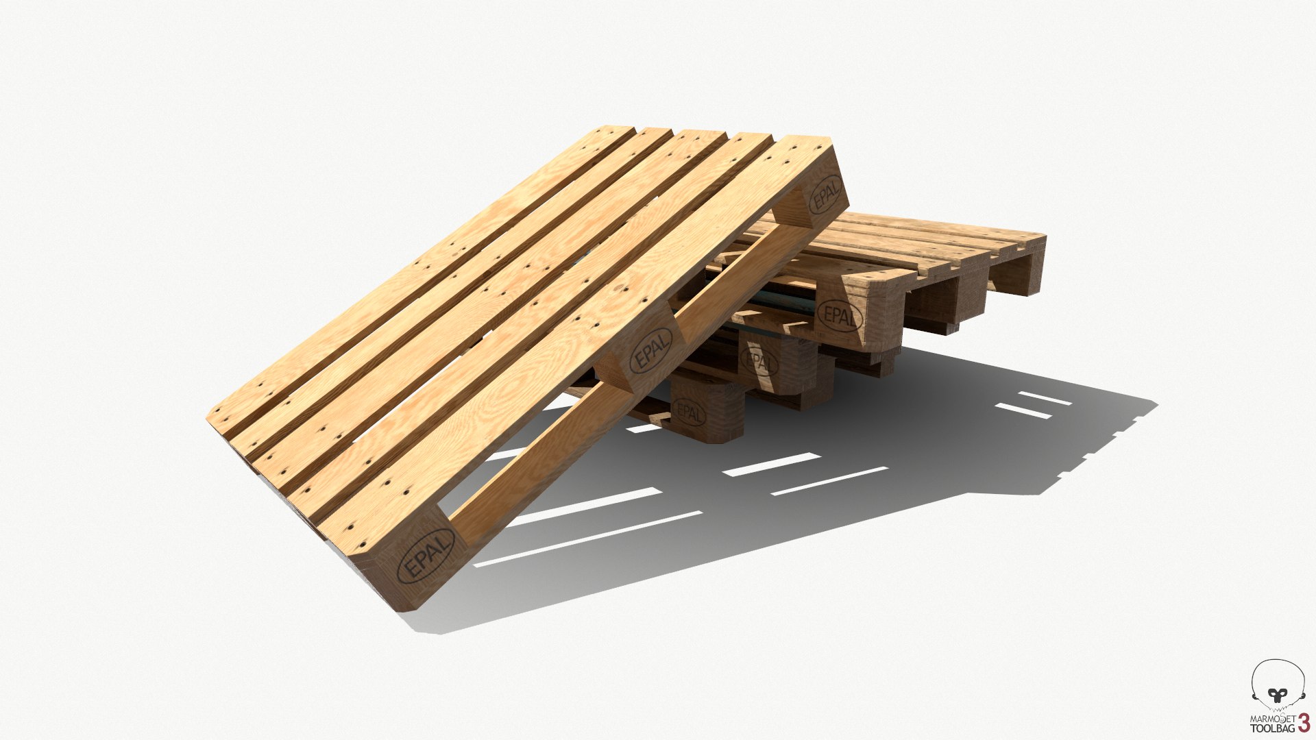 4 Type Euro Palette 3D Model - TurboSquid 1250204