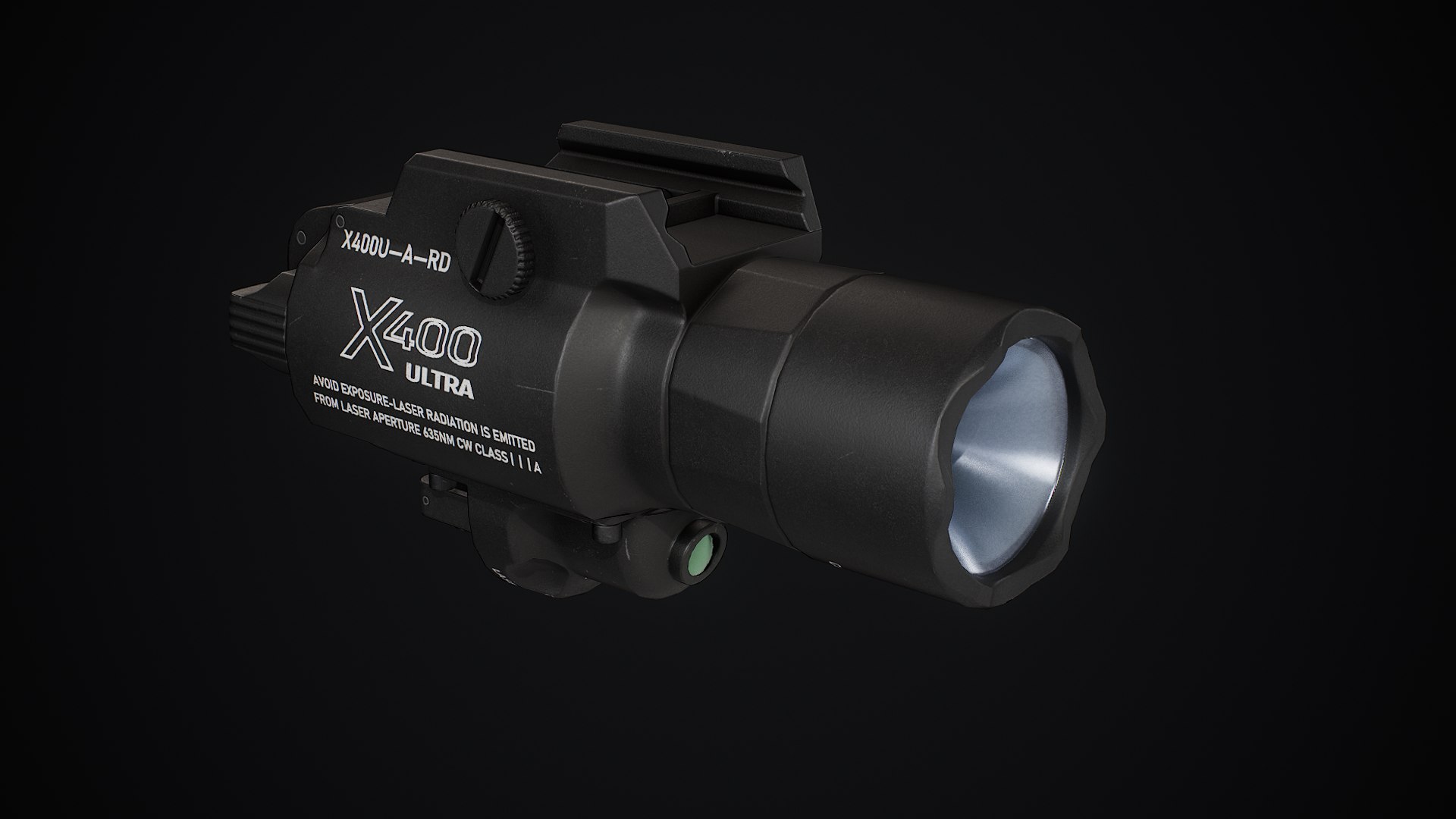 Flashlight X400-Ultra Model - TurboSquid 1896563