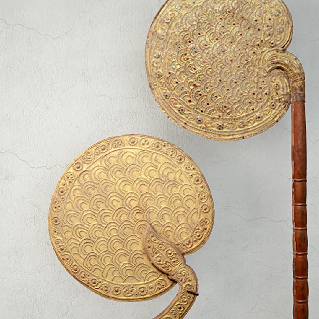 3D Model Burmese Fans - TurboSquid 1203002