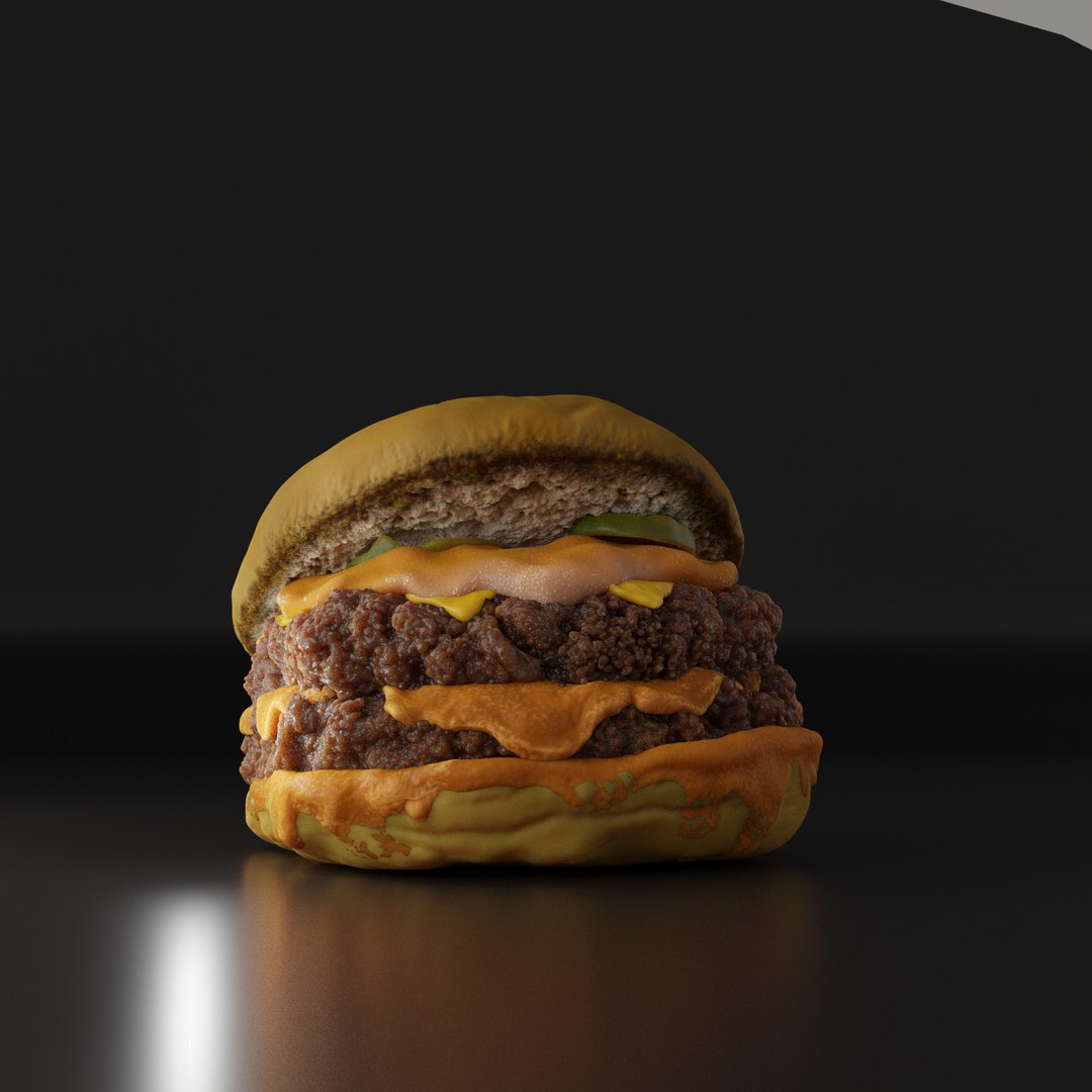 Burger2 3D Model - TurboSquid 2297762