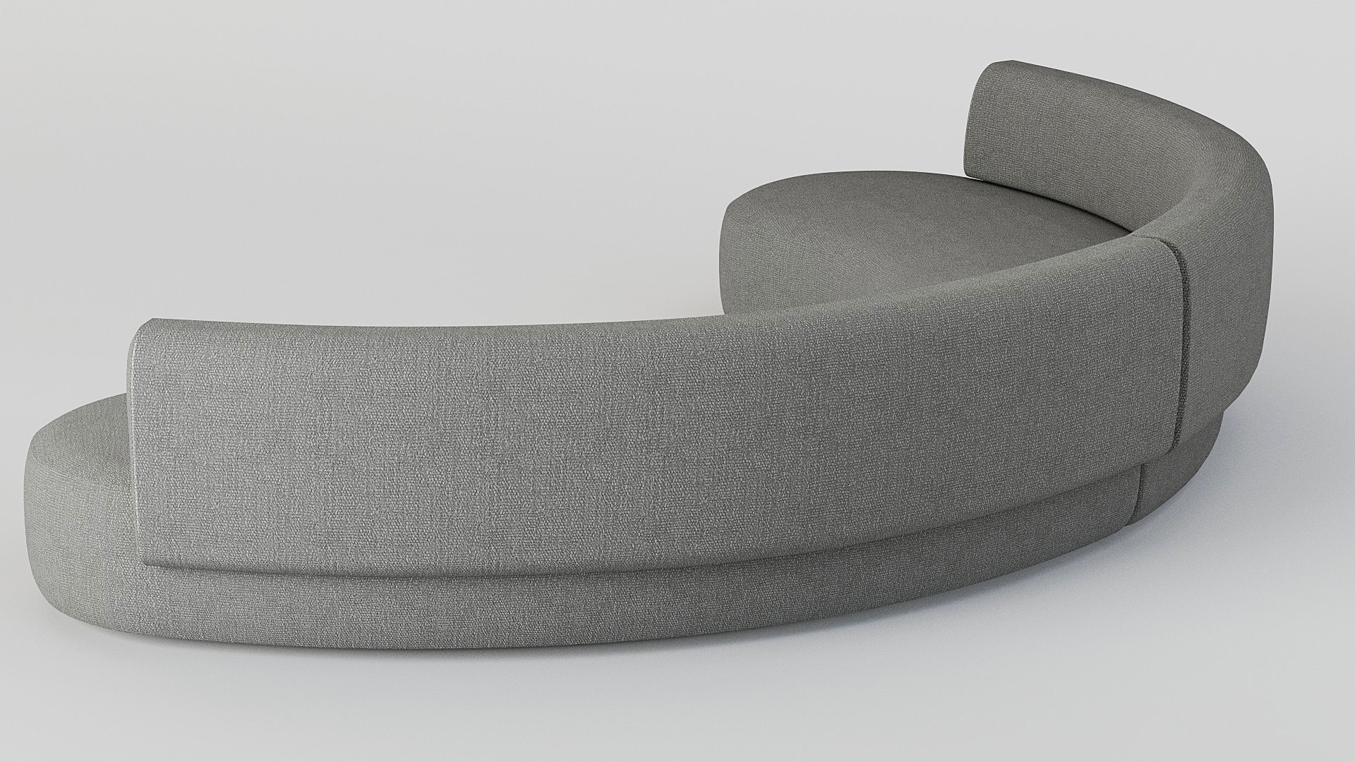 LEK CURVED DUAL SOFA BY CHRISTOPHE DELCOURT FOR COLLECTION PARTICULIERE Model - TurboSquid 2001687