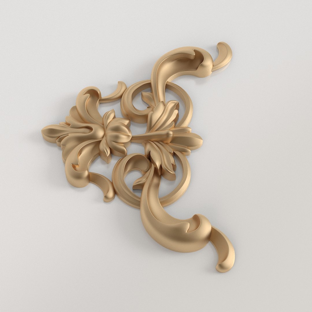 3D Corner Decor Model - TurboSquid 1568807